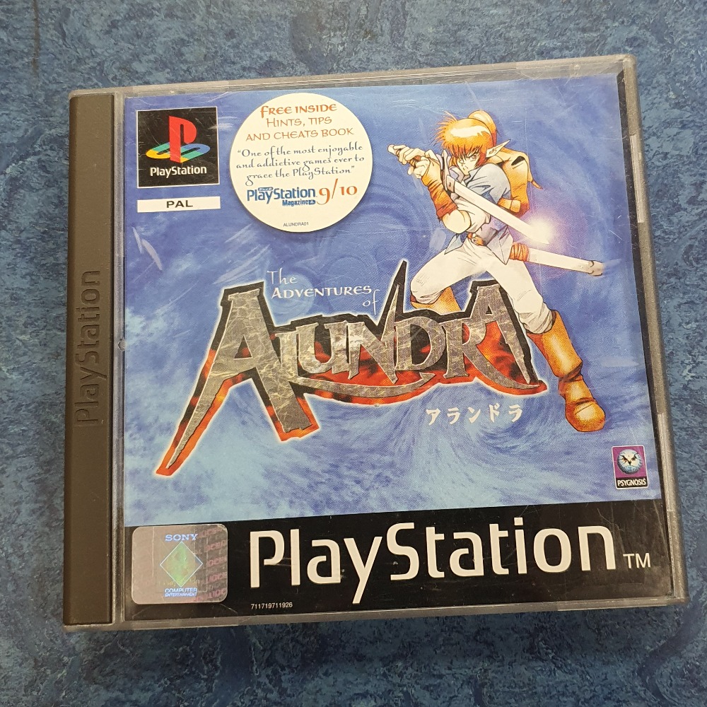 Playstaion 1 PS1 Game The Adventures of Alundra - Own4Less